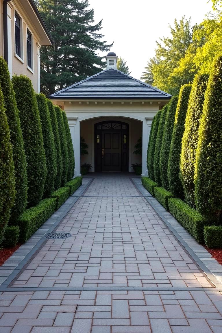 22 Driveway Entrance Ideas for Enhanced Curb Appeal - Lost At E Minor