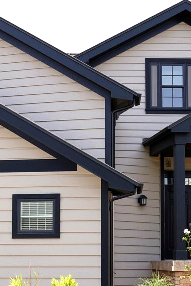22 Taupe Exterior House Color Combination Ideas - Lost At E Minor