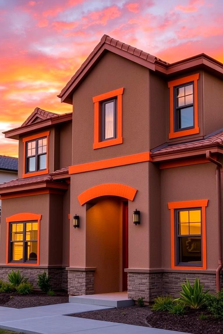 22 Taupe Exterior House Color Combination Ideas - Lost At E Minor
