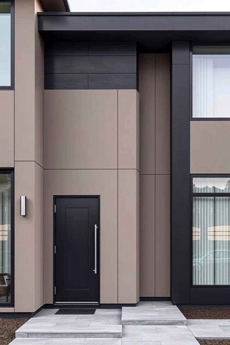 22 Taupe Exterior House Color Combination Ideas - Lost At E Minor