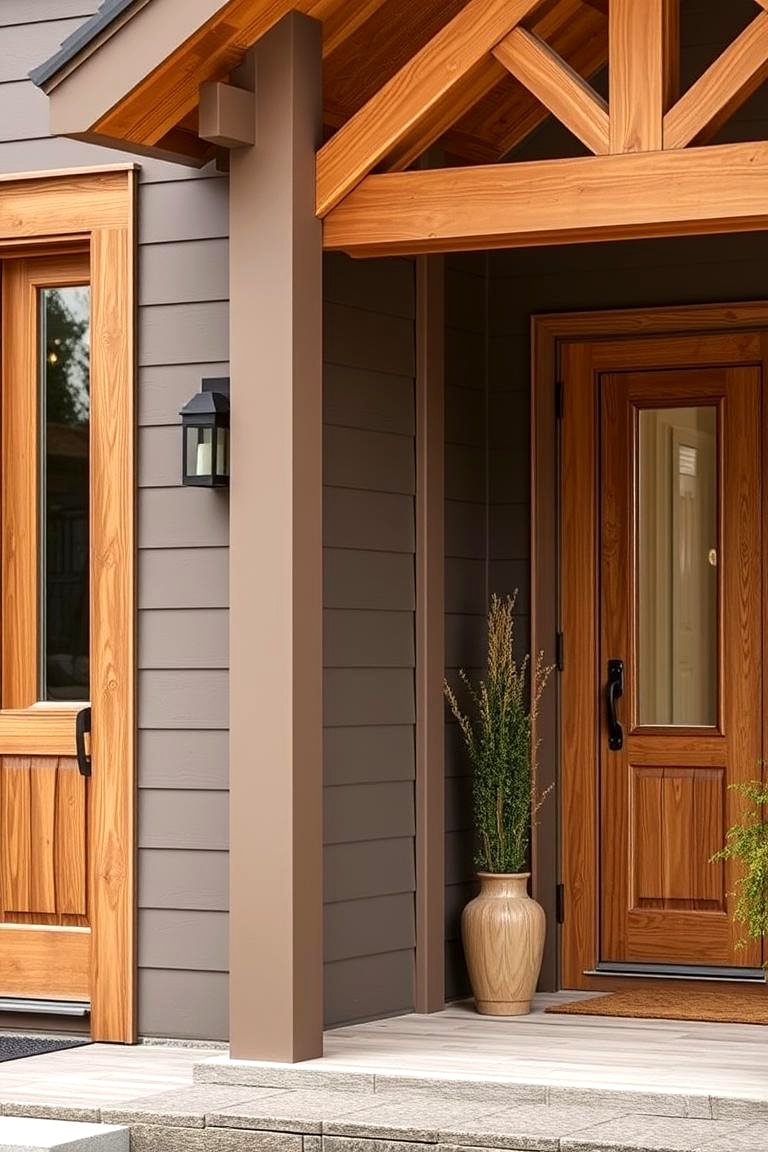 22 Taupe Exterior House Color Combination Ideas - Lost At E Minor