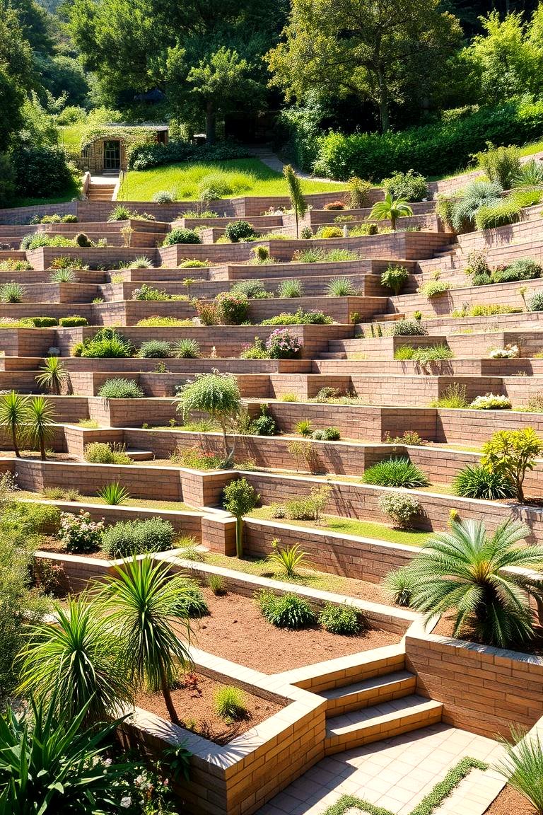 22 Retaining Wall Ideas to Transform Sloped Backyards - Lost At E Minor