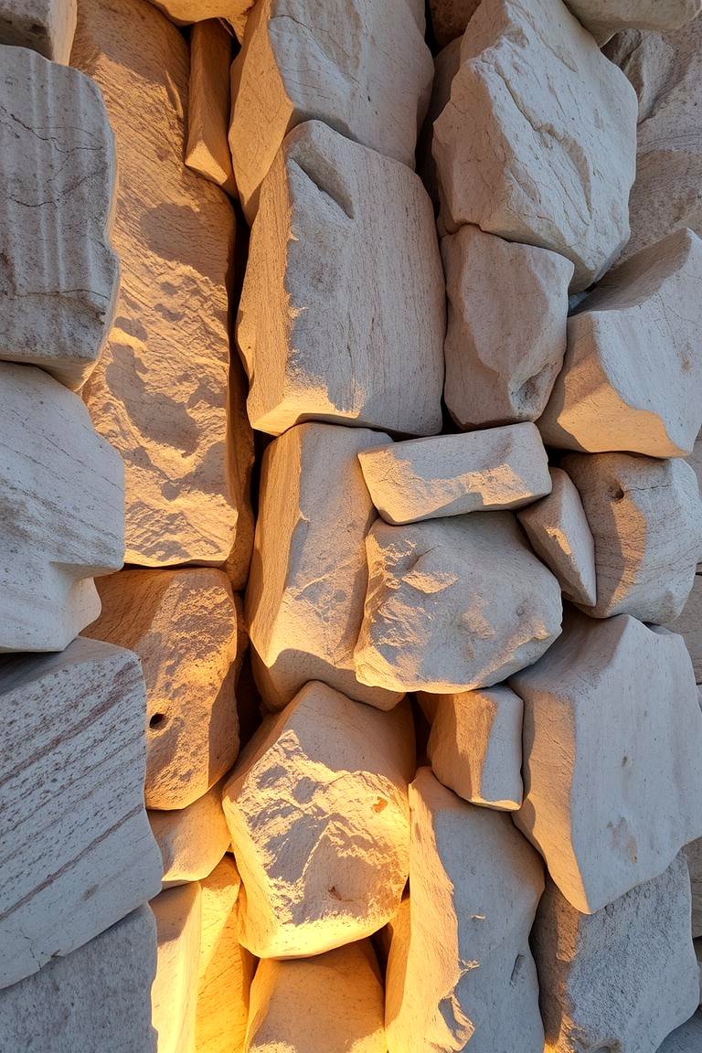 22 Floor-to-Ceiling Stone Fireplace Design Inspirations - Lost At E Minor