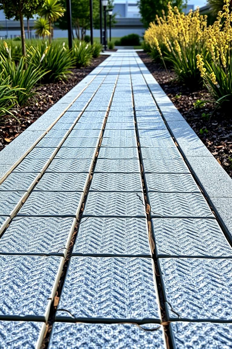 22 Composite Walkway Designs: Low-Maintenance Garden Paths - Lost At E ...