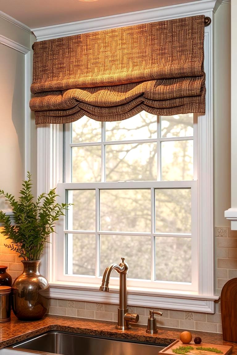22 Charming Kitchen Valance Ideas: Window Treatment Inspiration - Lost ...