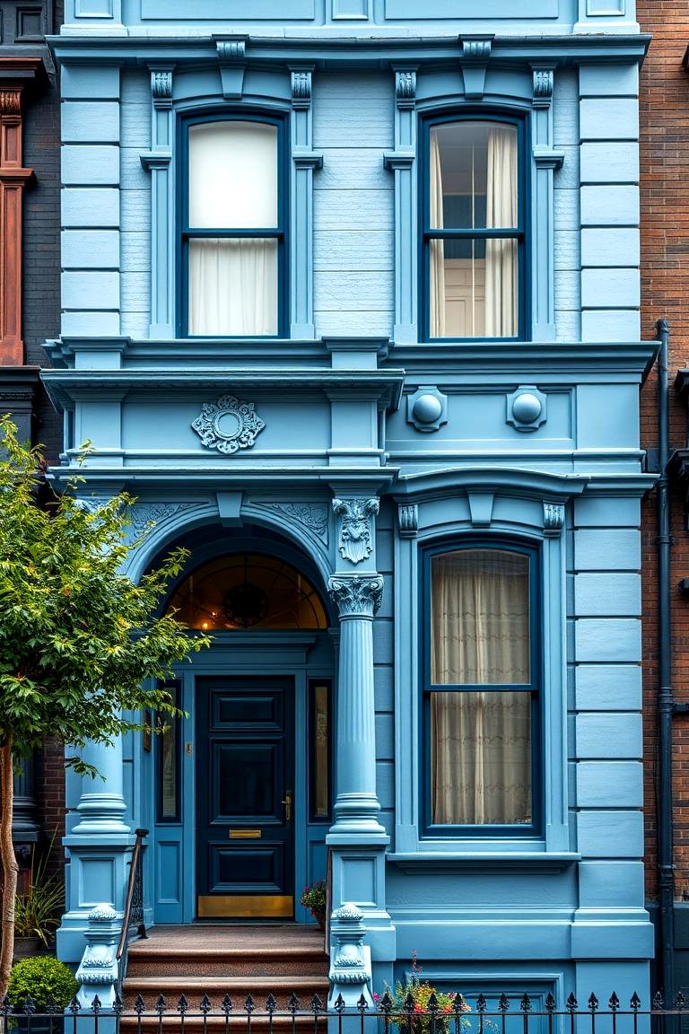 22 Blue Victorian House Color Inspiration Ideas - Lost At E Minor