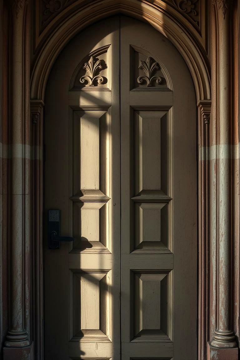 22 Gothic Front Door Ideas for an Enchanting Entryway - Lost At E Minor