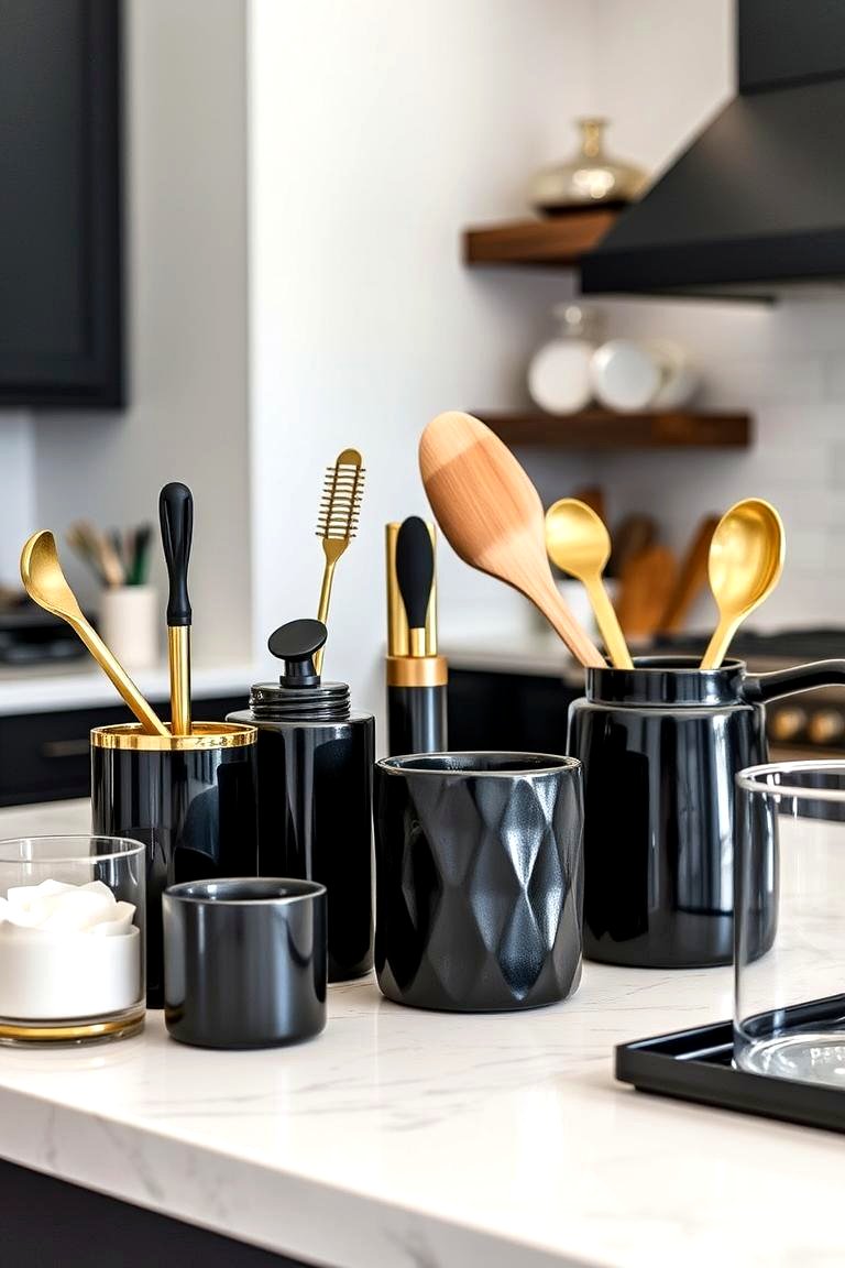 22 Black & Gold Kitchen Ideas: Luxurious Culinary Spaces - Lost At E Minor