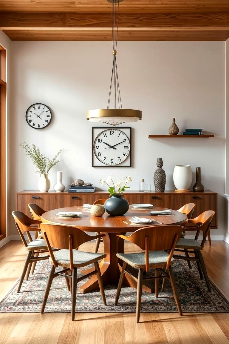 22 Mid-century Modern Dining Rooms with Iconic 1950s Flair - Lost At E ...
