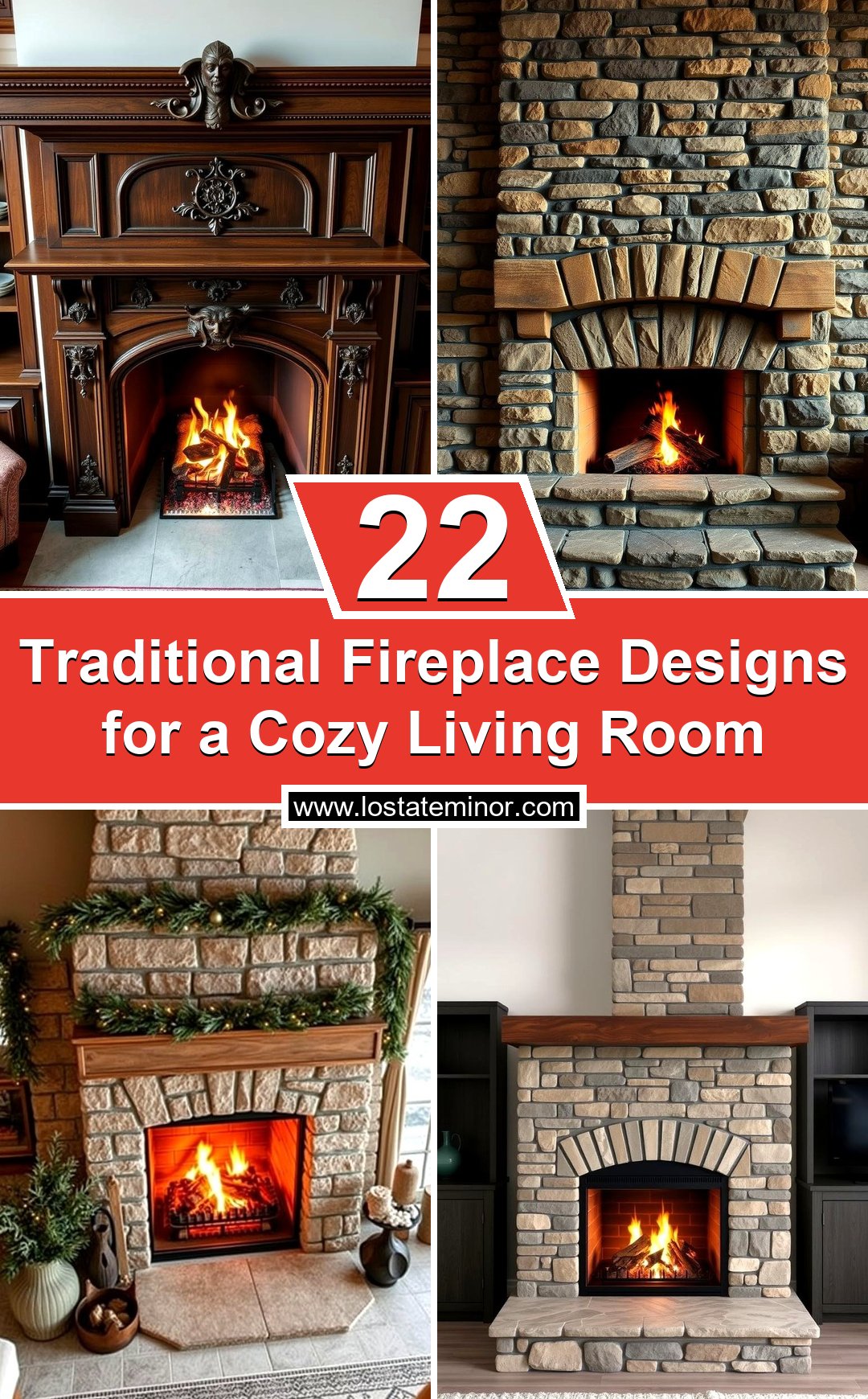 22 Traditional Fireplace Designs for a Cozy Living Room - Lost At E Minor