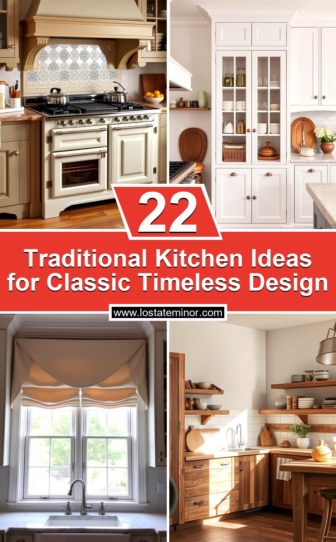 22 Traditional Kitchen Ideas for Classic Timeless Design - Lost At E Minor