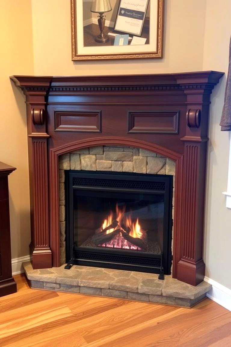 22 Modern Corner Gas Fireplace Ideas for Energy-Efficient Homes - Lost ...