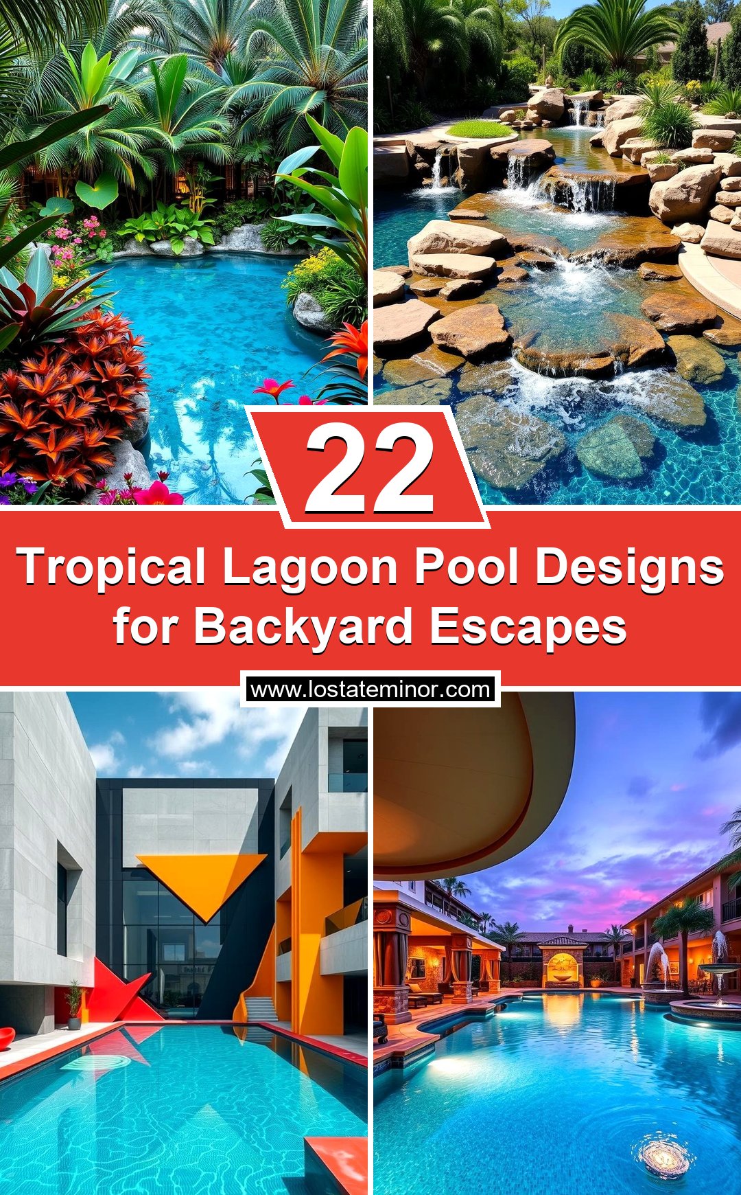 22 Tropical Lagoon Pool Designs for Backyard Escapes - Lost At E Minor