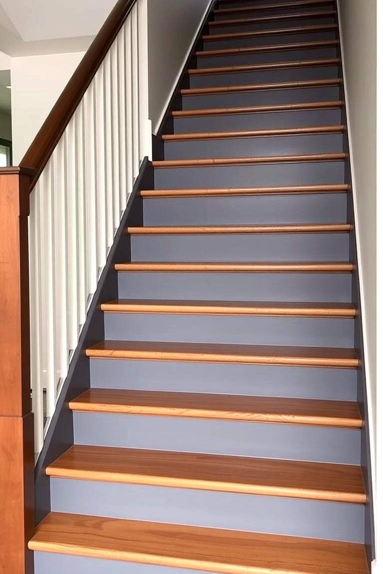 22 Painted Stair Ideas to Transform Your Staircase Design - Lost At E Minor