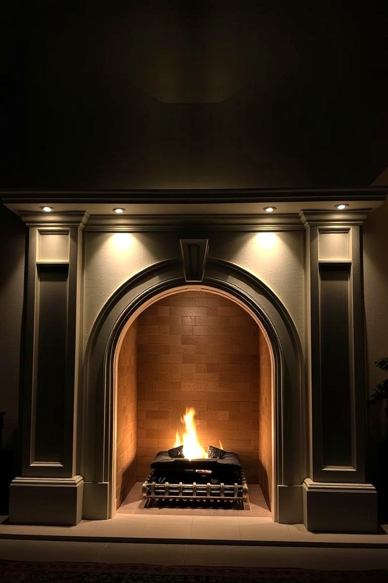22 Warm Fireplace Lighting Ideas for a Cozy Ambiance - Lost At E Minor