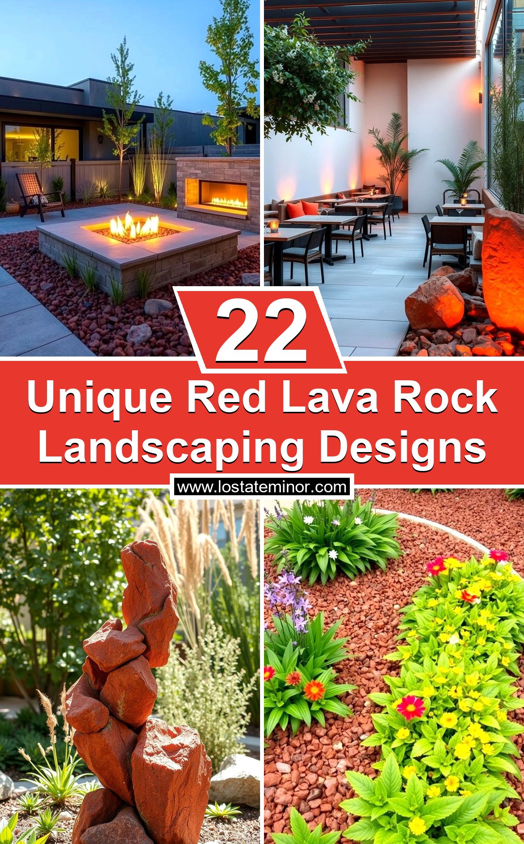 22 Unique Red Lava Rock Landscaping Designs - Lost At E Minor