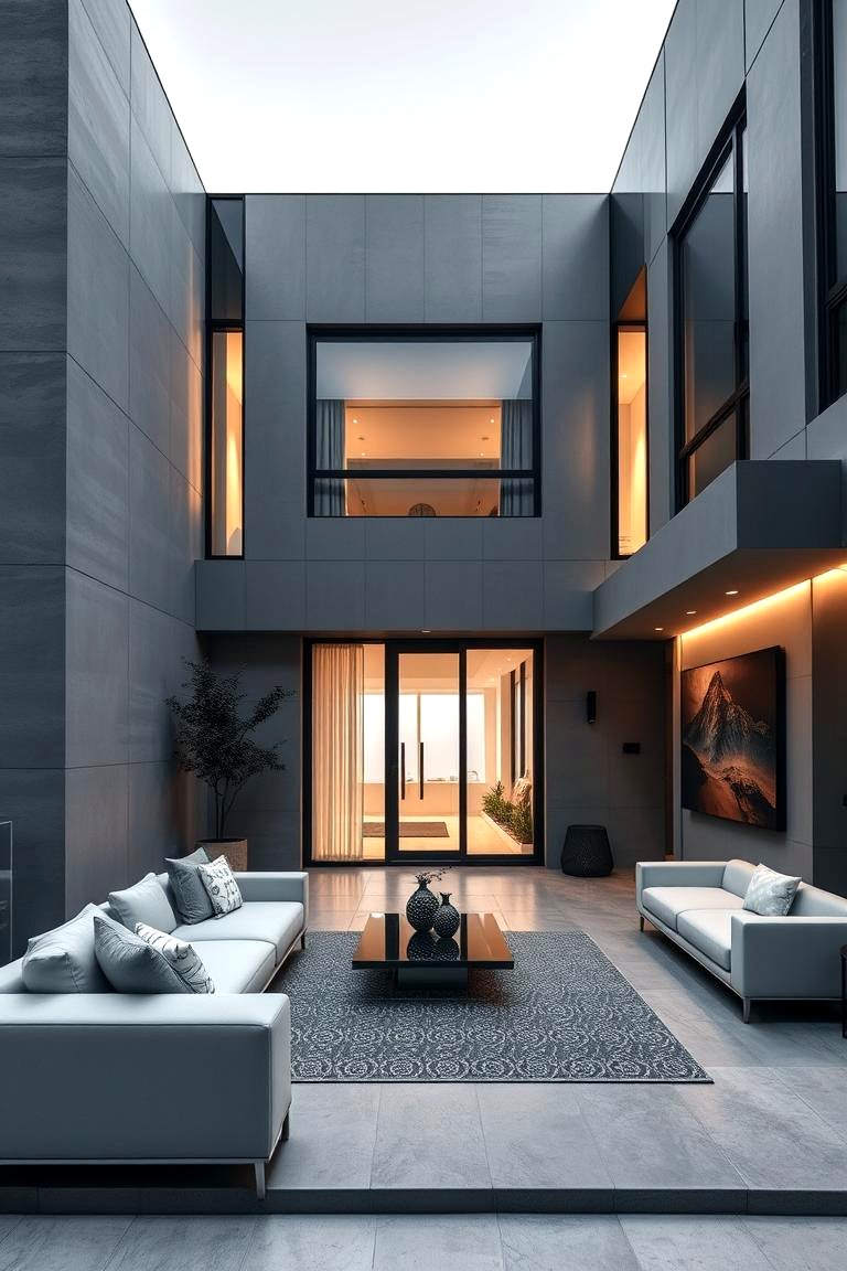 22 Gray Exterior House Paint Ideas for Curb Appeal - Lost At E Minor