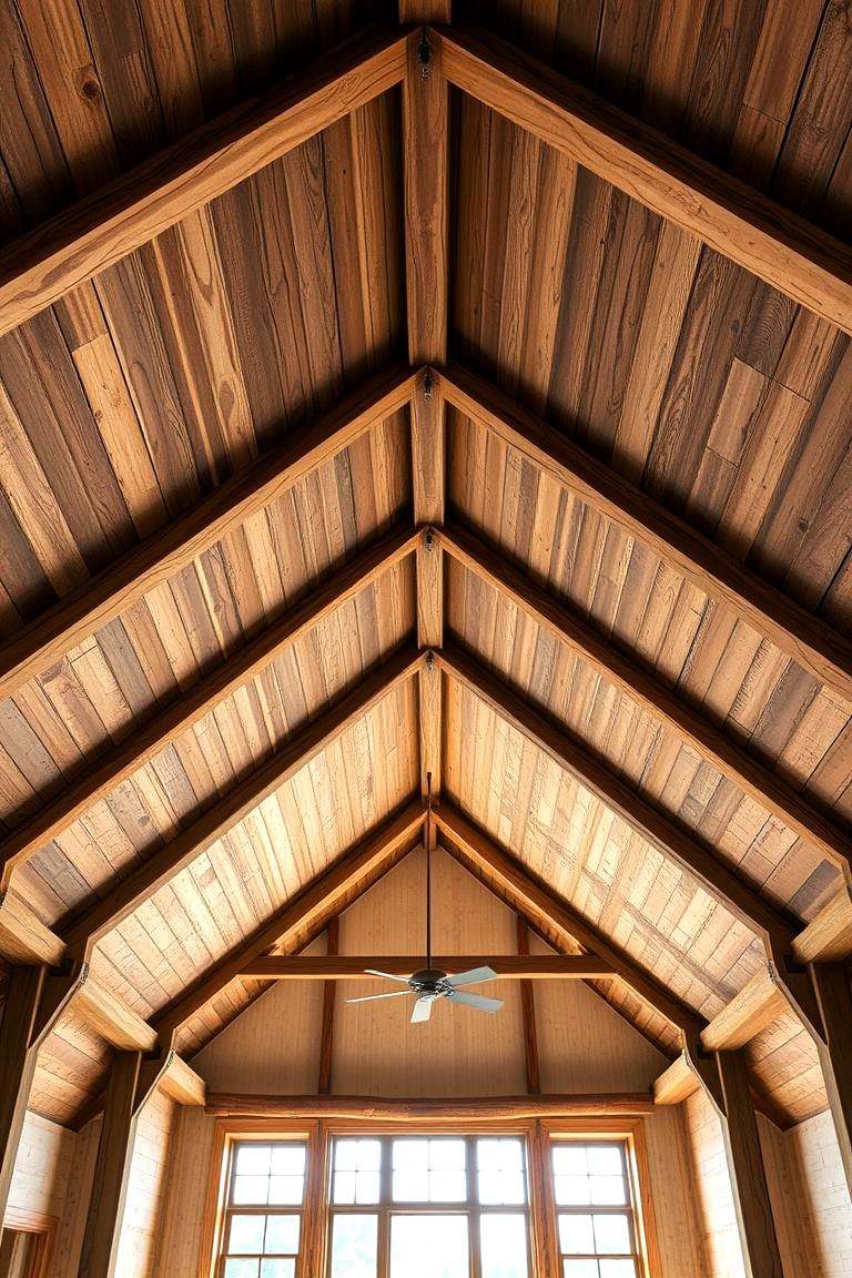 22 Rustic Ceiling Ideas to Elevate Your Home's Architectural Charm ...