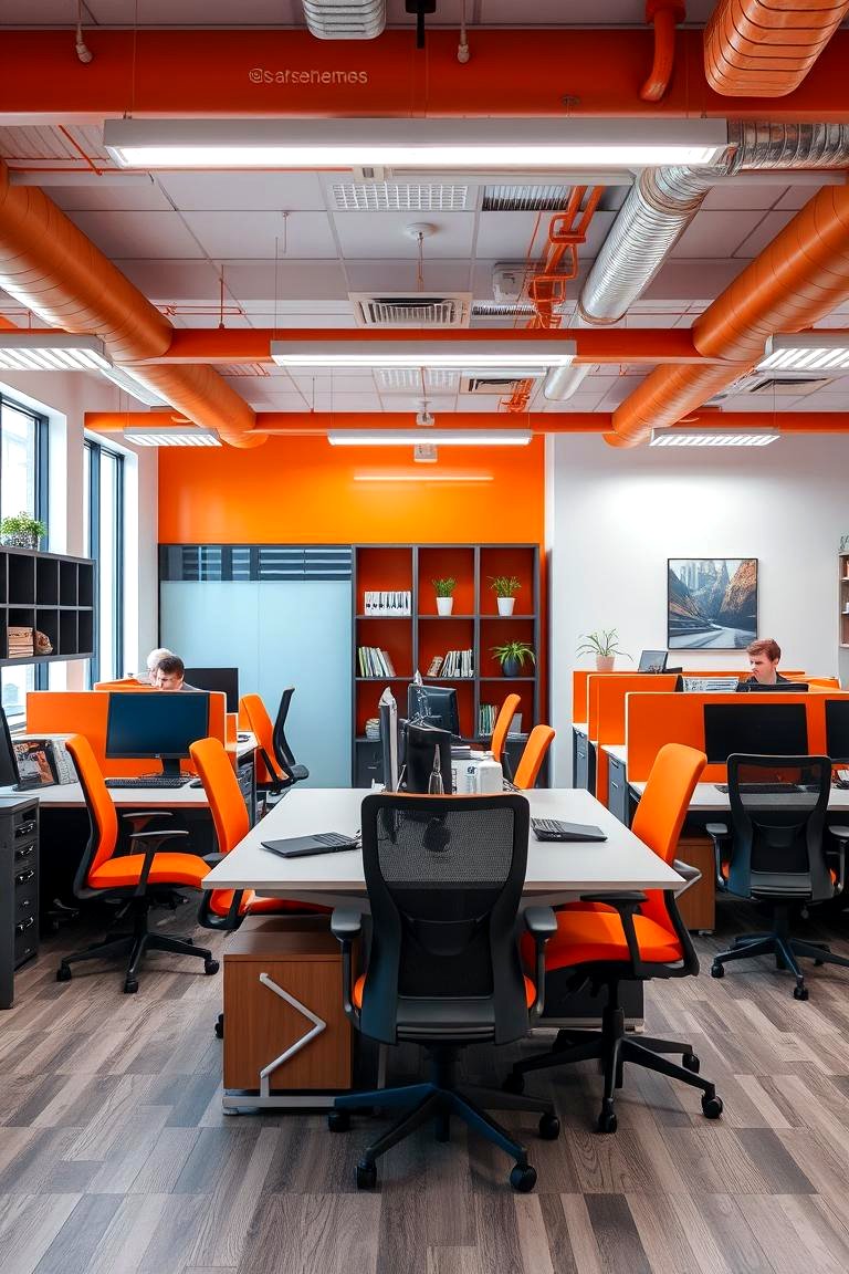 22 Orange Room Design Ideas for Vibrant Modern Spaces - Lost At E Minor