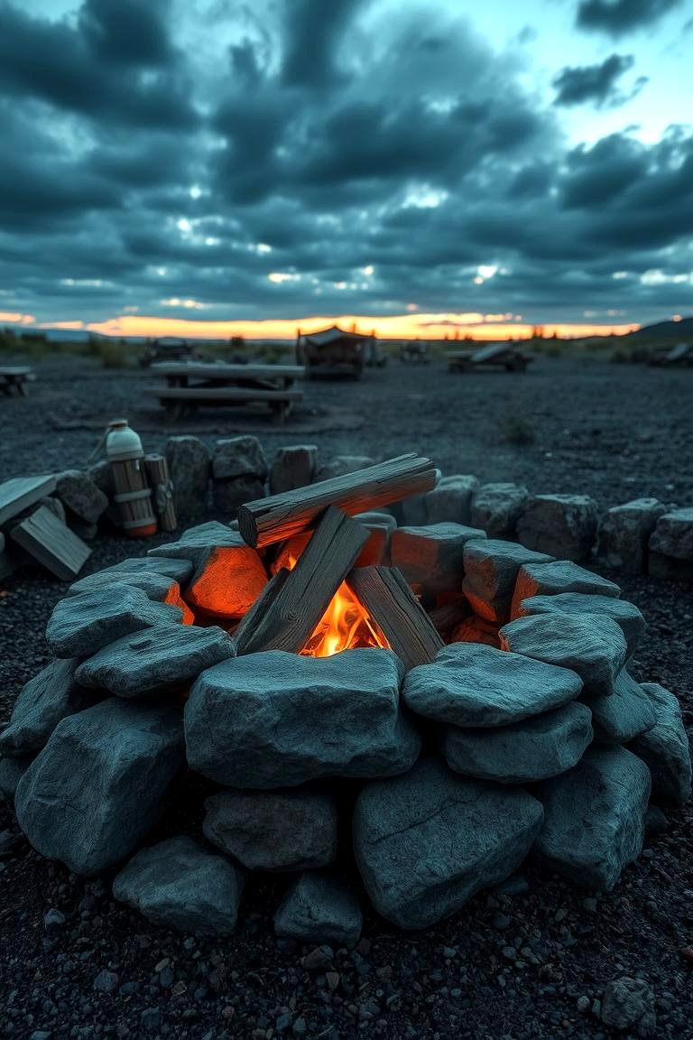 22 Rustic Fire Pit Ideas for Cozy Outdoor Gatherings Year-Round - Lost ...