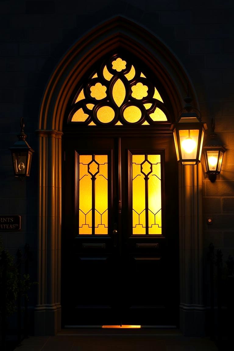 22 Gothic Front Door Ideas for an Enchanting Entryway - Lost At E Minor