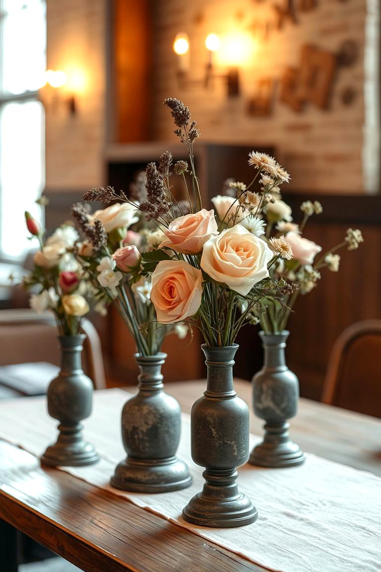 22 Bud Vase Wedding Centerpiece Ideas on a Budget - Lost At E Minor