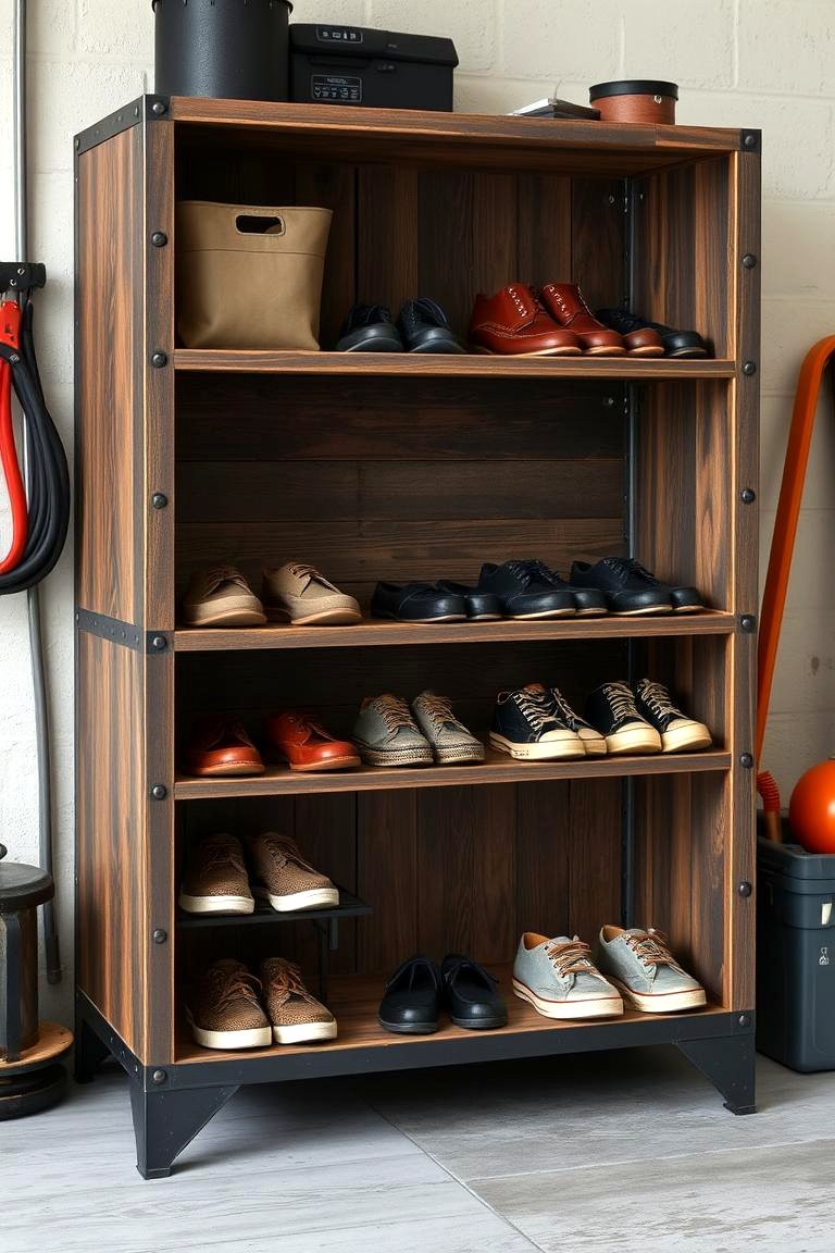 22 Smart Garage Shoe Storage Solutions & Ideas - Lost At E Minor