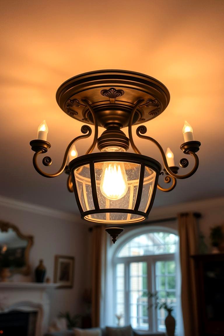 22 Living Room Ceiling Lighting Ideas for Layered Illumination - Lost ...