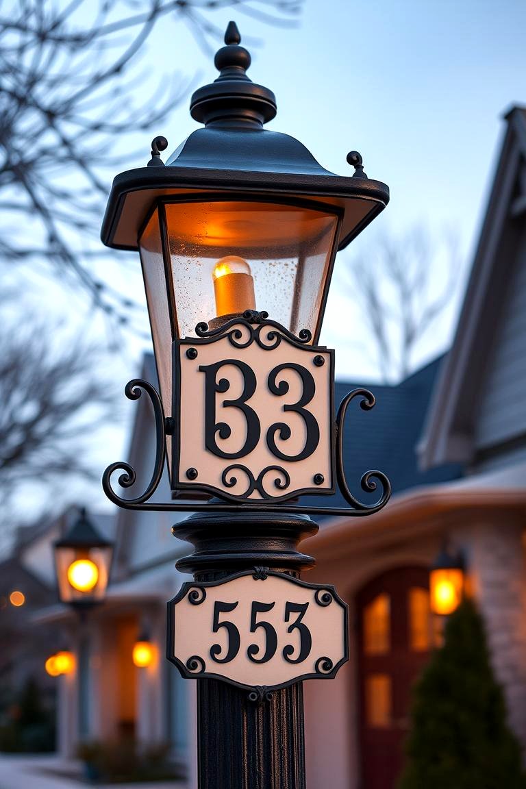 22 Creative House Number Ideas to Enhance Your Curb Appeal - Lost At E ...