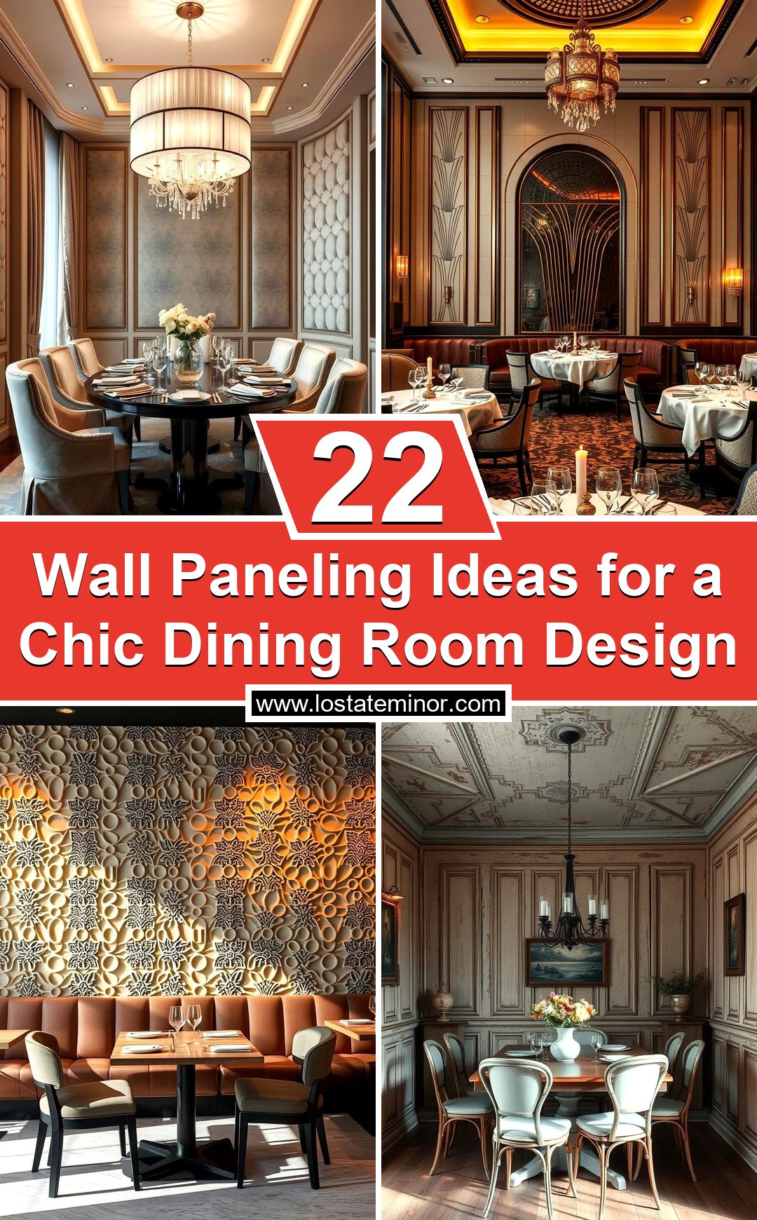 22 Wall Paneling Ideas for a Chic Dining Room Design - Lost At E Minor