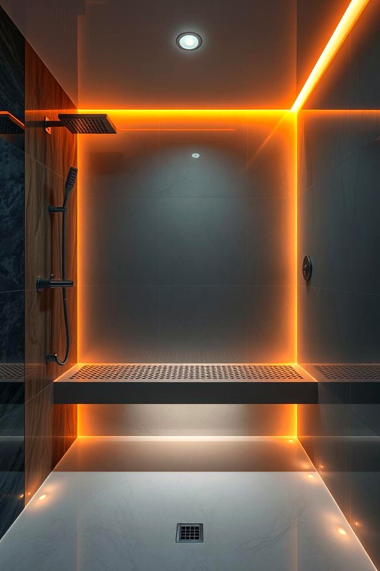 22 Functional Walk-In Shower Ideas With Bench Seating - Lost At E Minor