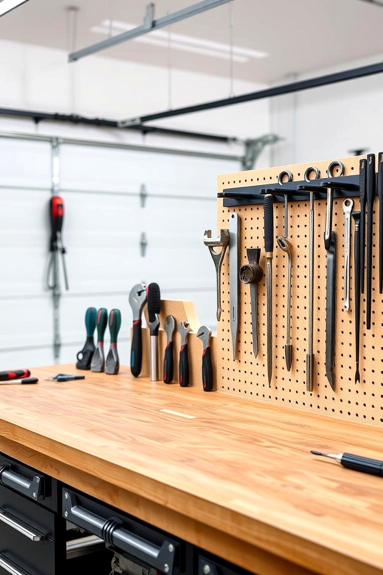 22 Functional Garage Workbench Designs for DIYers - Lost At E Minor