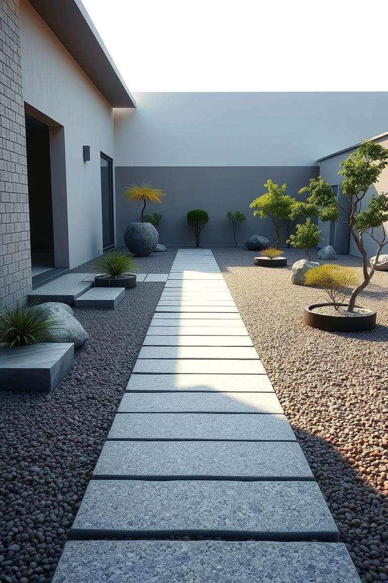 22 Granite Walkway Ideas to Elevate Your Outdoor Design - Lost At E Minor