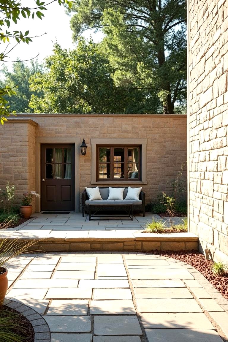 22 Bluestone Patio Ideas for Elegant Outdoor Living - Lost At E Minor