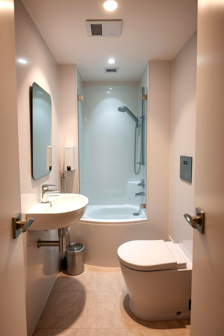 22 Basement Bathroom Ideas for a Functional and Chic Space - Lost At E ...