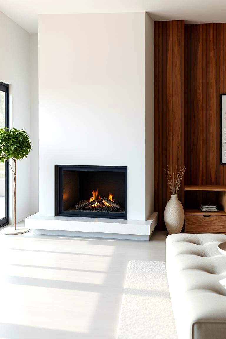 22 Modern Corner Gas Fireplace Ideas for Energy-Efficient Homes - Lost ...