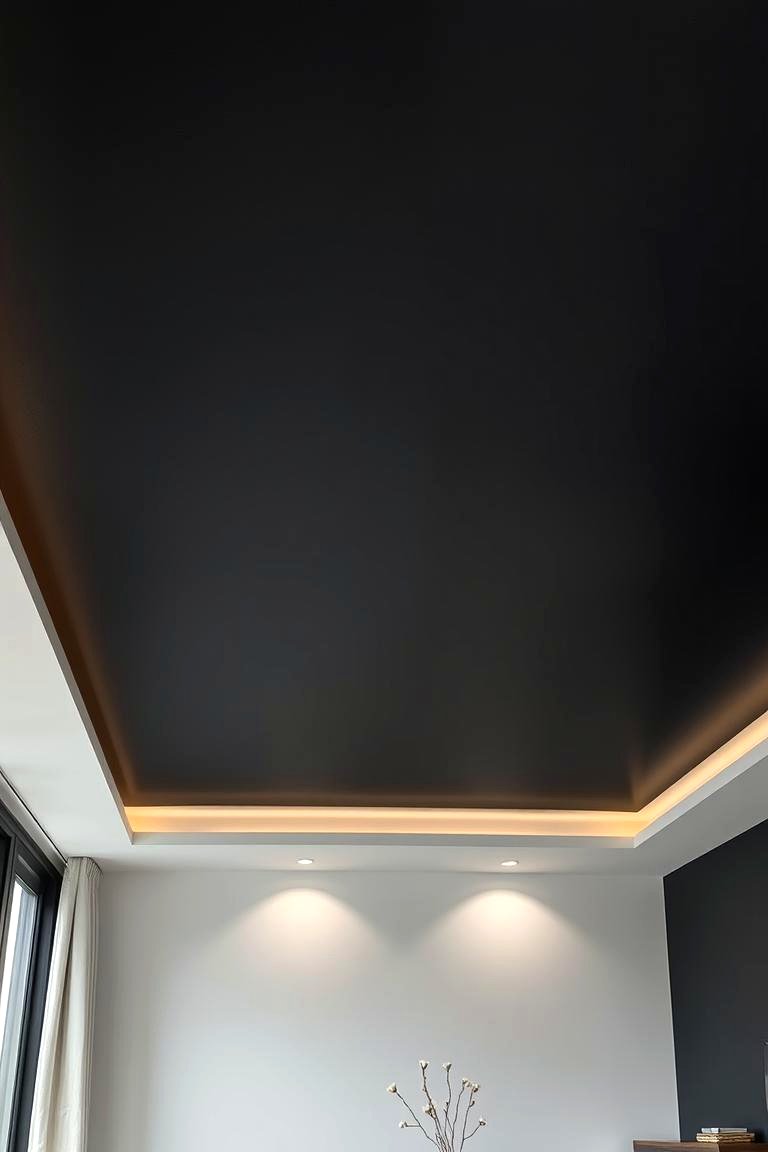22 Dramatic Black Ceiling Ideas for Modern Interiors - Lost At E Minor