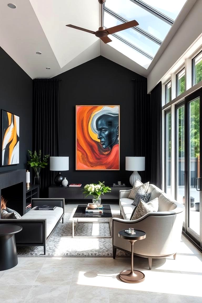 22 Black Sunroom Ideas to Create a Cozy & Inviting Retreat - Lost At E ...