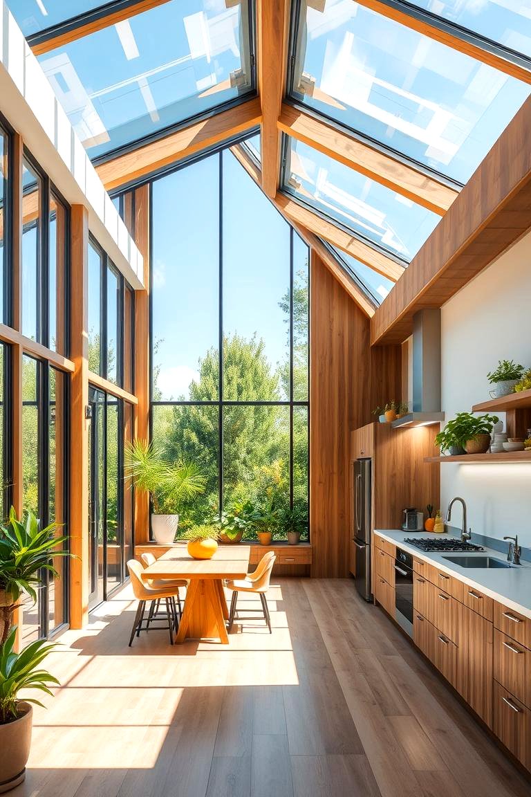 22 Greenhouse Kitchen Design Ideas for Modern Homes - Lost At E Minor