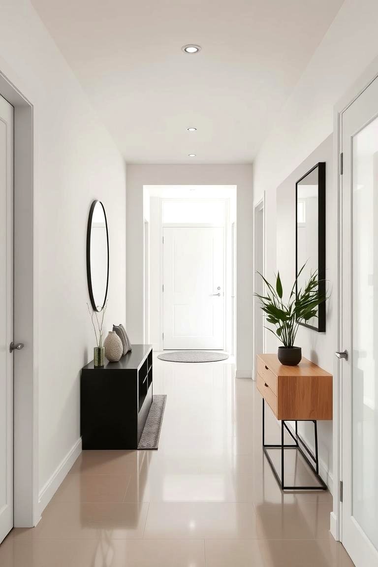 22 Functional Hallway Design Ideas for Narrow Spaces - Lost At E Minor