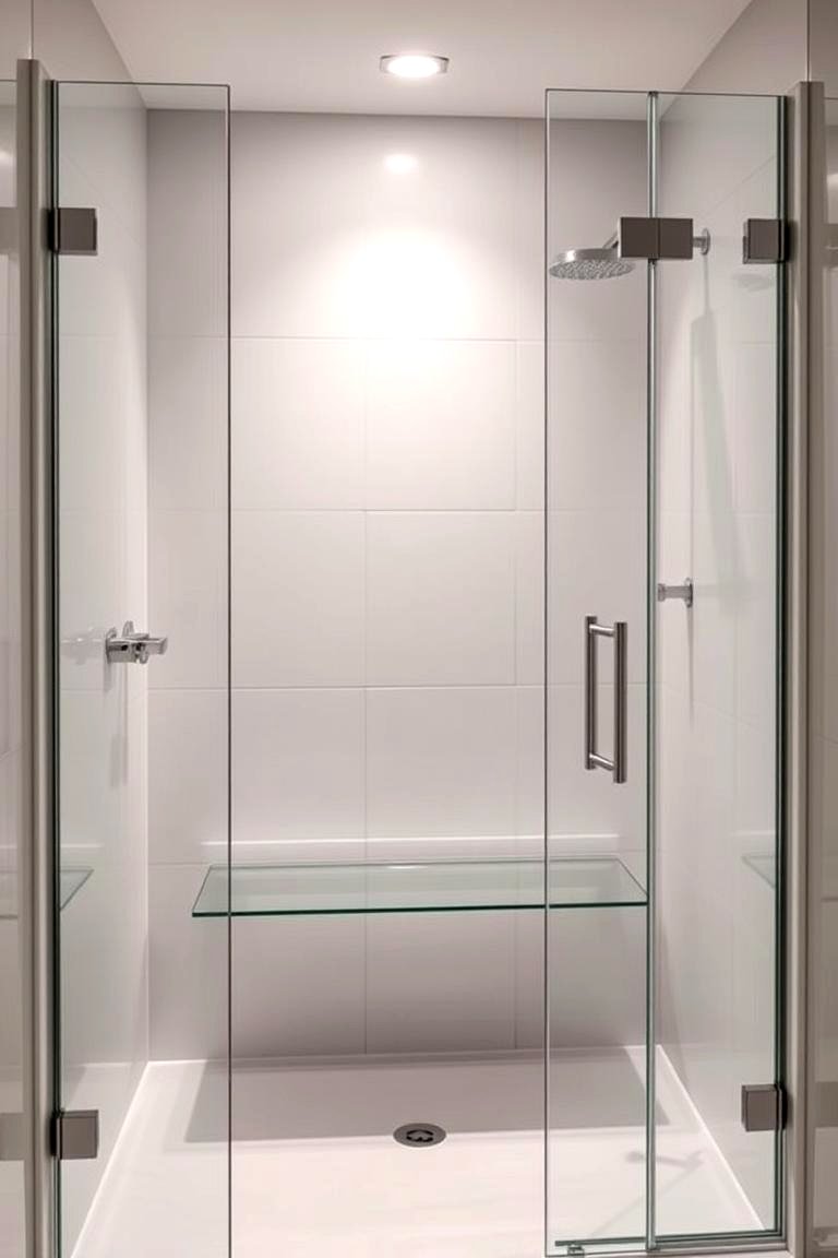22 Functional Walk-In Shower Ideas With Bench Seating - Lost At E Minor