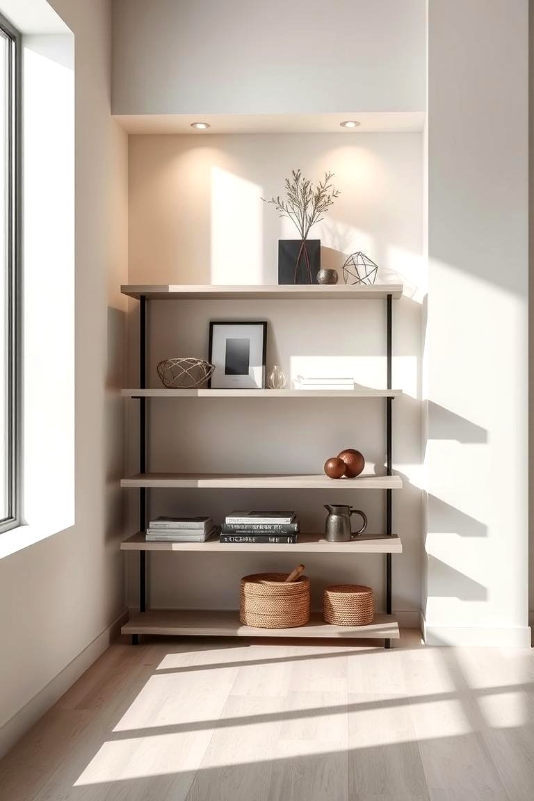 22 Space-Saving Corner Shelf Ideas for Organized Home Storage - Lost At ...