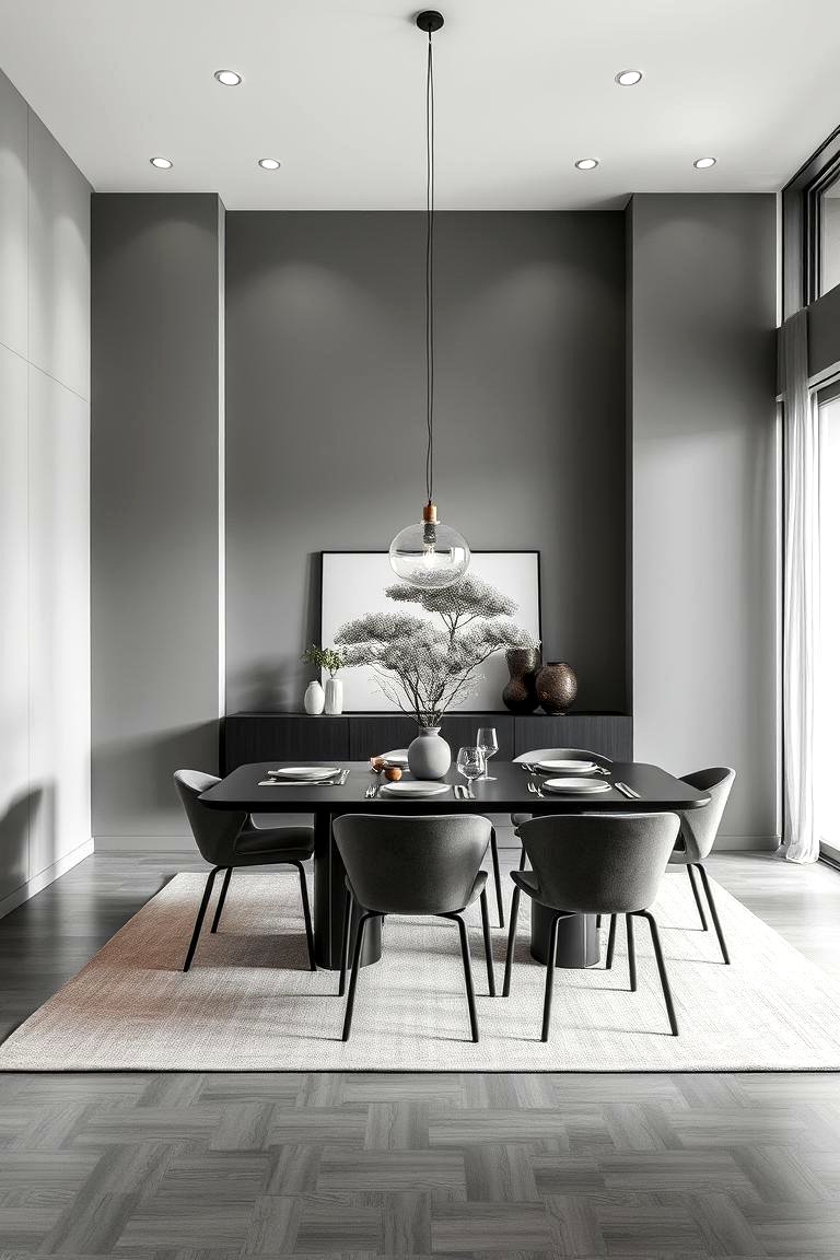 22 Gray Dining Room Decor Ideas for Chic Entertaining - Lost At E Minor