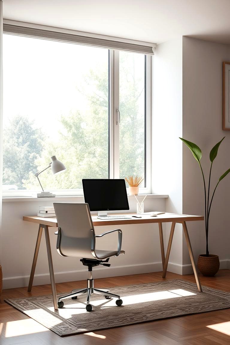 22 Desk in Front of Window Ideas for Natural Light Workspaces - Lost At ...