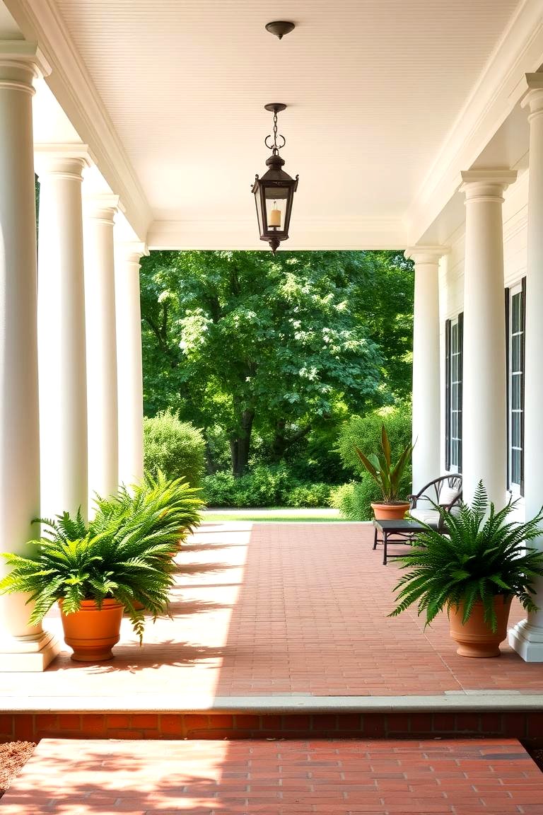 22 Colonial Front Porch Designs: Classic Curb Appeal Ideas - Lost At E ...