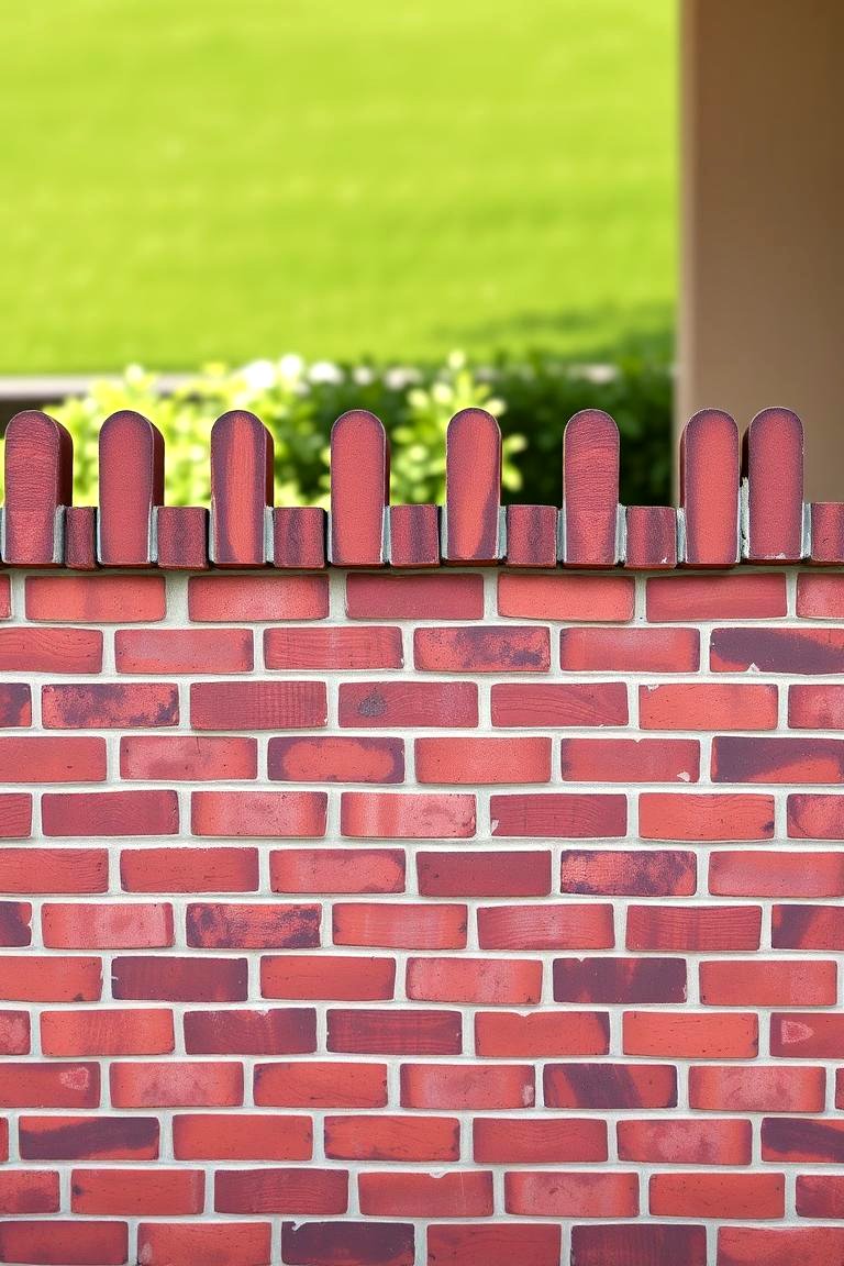 22 Brick Fence Designs for Privacy and Classic Style - Lost At E Minor