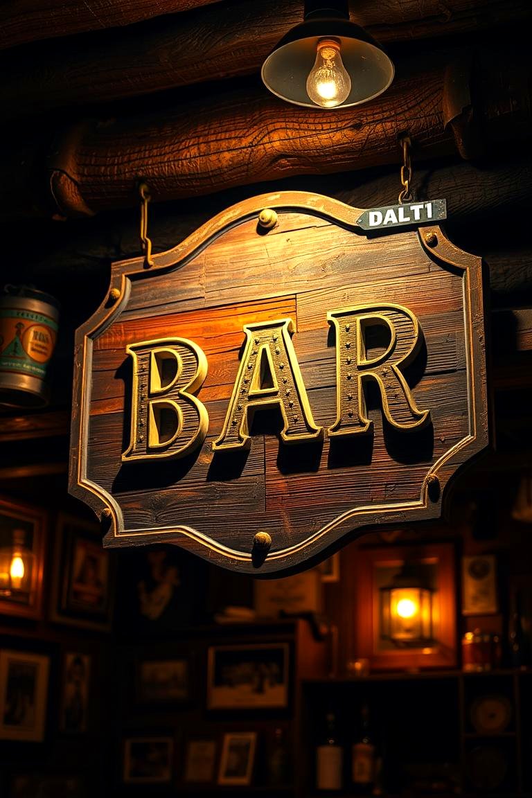 22 Unique Man Cave Sign Ideas for a Bold Statement - Lost At E Minor